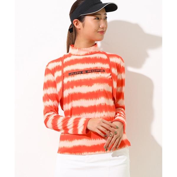 『タイムセール実施中』ZOZO問い合わせ番号:65076905ショップ:ROPE'，ロぺブランド:JUN&amp;ROPE'，ジュンアンドロペ商品名:【UV】【吸水速乾】タイダイボーダー長袖ボレロカテゴリ:トップス>その他トップスブラ...