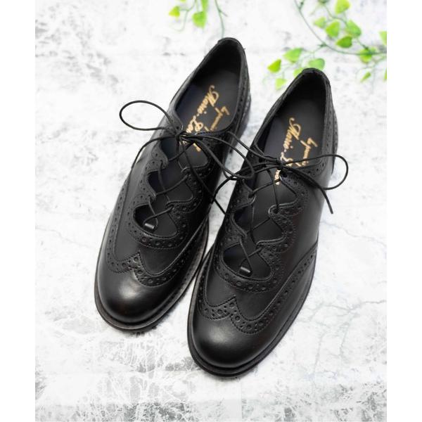 ZOZO問い合わせ番号:65112002ショップ:RAYAN STORE，ラヤンストアブランド:Marie-Louise，マリ−・ルイ−ズ商品名:【Marie-Louise/マリールイーズ】ウィングチップギリ−シューズ/#MLS-129Lカ...