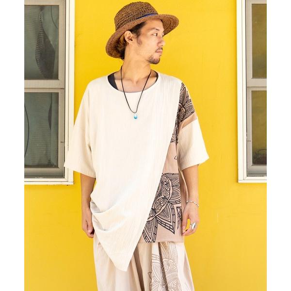 『セール実施中』ZOZO問い合わせ番号:65177414ショップ:チャイハネ，チャイハネブランド:チャイハネ，チャイハネ商品名:【チャイハネ】スキナド変形MEN'Sトップスカテゴリ:トップス>その他トップスブランド品番:CAA-211...