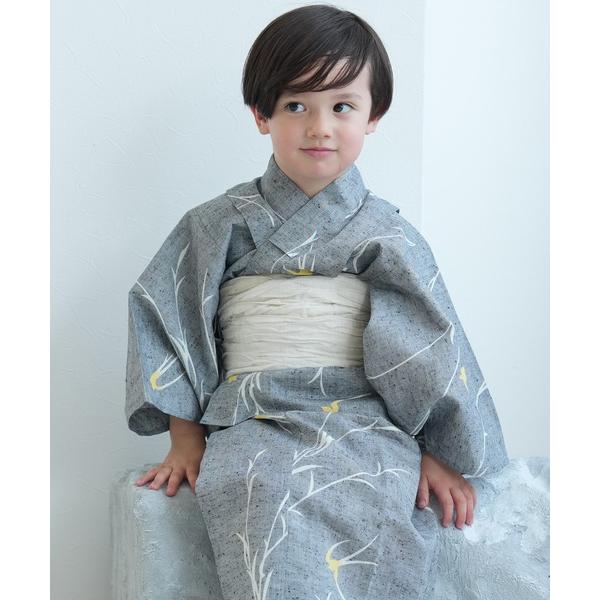 ZOZO問い合わせ番号:65349584ショップ:utatane，ウタタネブランド:utatane，ウタタネ商品名:キッズ浴衣3点セット 男の子 utatane×注染工房 グレーにつばめカテゴリ:水着/着物・浴衣>浴衣ブランド品番:6...