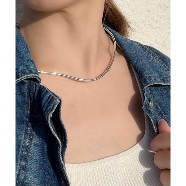 『セール実施中』ZOZO問い合わせ番号:65350400ショップ:TONE，トーンブランド:tone，トーン商品名:【aussi/オッスィー】マルチway  ウェーブ　メタル　チョーカー（ニッケルフリー）カテゴリ:アクセサリー>チョー...