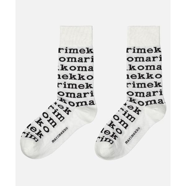 ※このアイテムは返品・交換対象外商品です。ZOZO問い合わせ番号:65353956ショップ:marimekko，マリメッコブランド:marimekko，マリメッコ商品名:Logo / Kasvaa socksカテゴリ:レッグウェア>ソ...