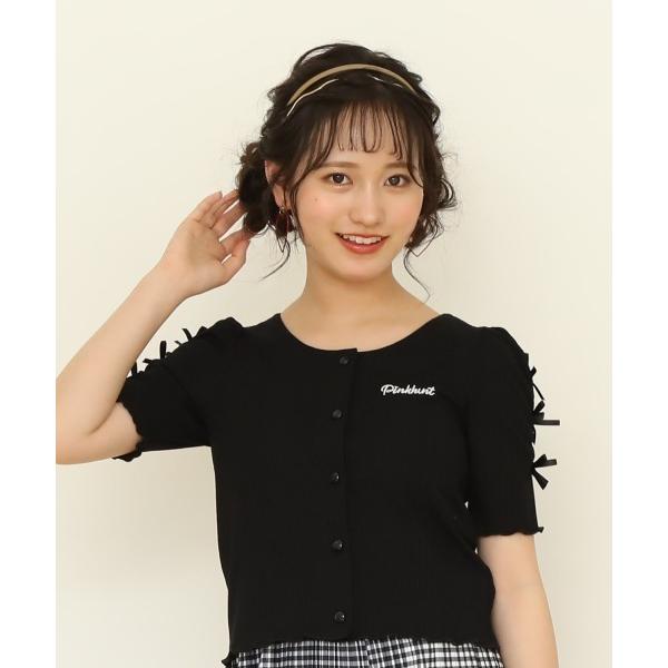 『タイムセール実施中』ZOZO問い合わせ番号:65390751ショップ:BABYDOLL，ベビードールブランド:PINKHUNT，ピンクハント商品名:PINKHUNT リブショート丈カーディガン6901Kカテゴリ:トップス>カーディガ...