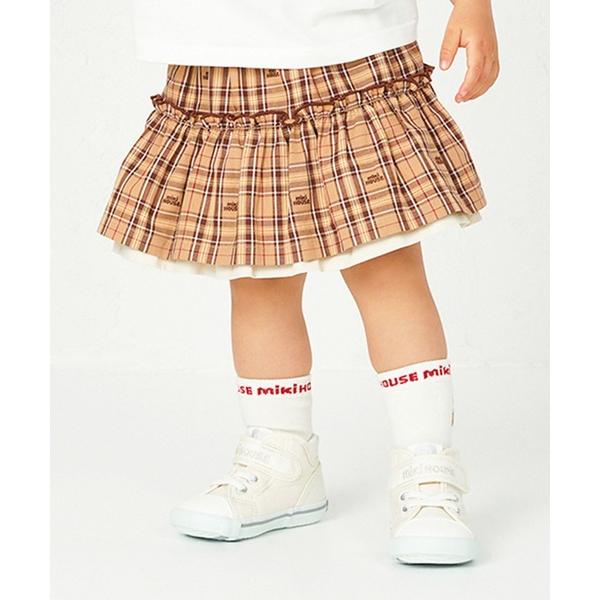 ZOZO問い合わせ番号:65426120ショップ:MIKI HOUSE，ミキハウスブランド:MIKI HOUSE，ミキハウス商品名:ミキハウスチェック　リバーシブルスカートカテゴリ:スカート>スカートブランド品番:13-1701-57...