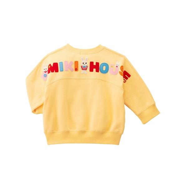 『セール実施中』ZOZO問い合わせ番号:65426140ショップ:MIKI HOUSE，ミキハウスブランド:MIKI HOUSE，ミキハウス商品名:うさこバックロゴトレーナーカテゴリ:トップス>スウェットブランド品番:13-5606-...