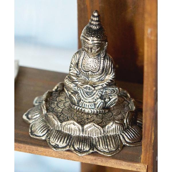 ZOZO問い合わせ番号:65491718ショップ:チャイハネ，チャイハネブランド:チャイハネ，チャイハネ商品名:【チャイハネ】ブッダ立派香立てカテゴリ:インテリア>ルームフレグランス/お香ブランド品番:IDMP2717素材:アルミ原産...