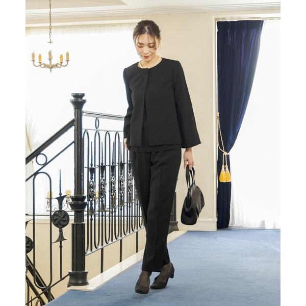 『タイムセール実施中』ZOZO問い合わせ番号:65524560ショップ:CARETTE，カレットブランド:CARETTE，カレット商品名:ケープジャケット・ブラウス・パンツの３点セットカテゴリ:フォーマルスーツ/小物>スーツセットブラ...