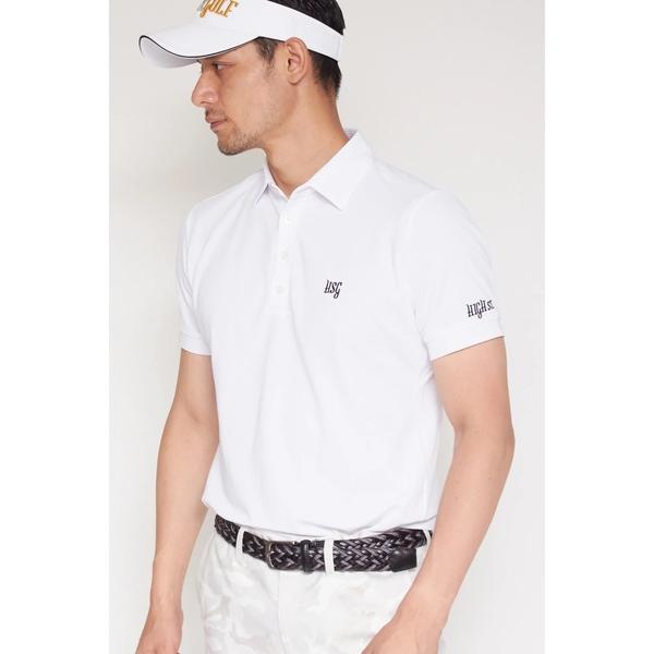 『タイムセール実施中』ZOZO問い合わせ番号:65564815ショップ:TORNADO MART，トルネードマートブランド:HIGH STREET，ハイストリート商品名:HIGH ST. GOLF∴HSGロゴ鹿の子ポロシャツ ＜AdE＞カテ...