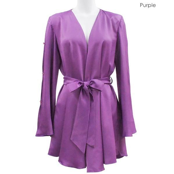 『セール実施中』ZOZO問い合わせ番号:65577733ショップ:ANNEBRA，アンブラブランド:ANNEBRA，アンブラ商品名:Parrots スリーブスリットガウンカテゴリ:ルームウェア>ガウン/バスローブブランド品番:AN-8...