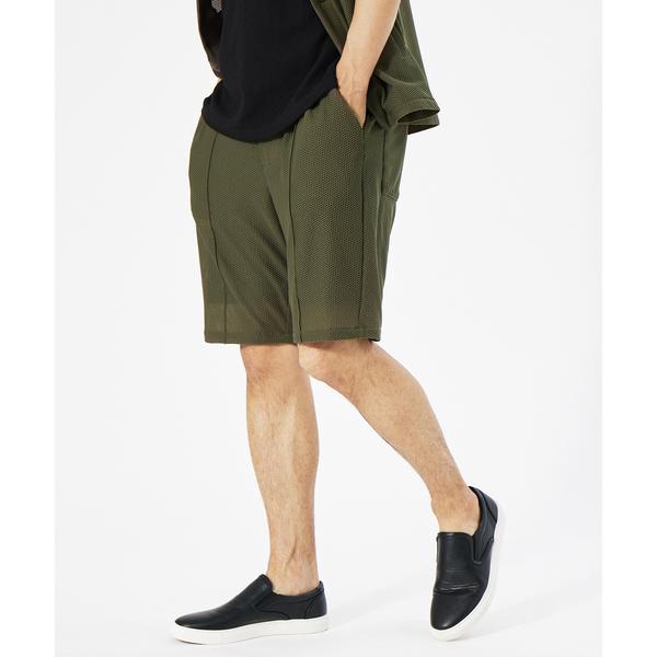 ZOZO問い合わせ番号:65708804ショップ:ABAHOUSE，アバハウスブランド:ABAHOUSE GRAY，アバハウスグレイ商品名:【セットアップ対応/MASCHILE】ハニカム メッシュ イージー ショーツカテゴリ:パンツ>...