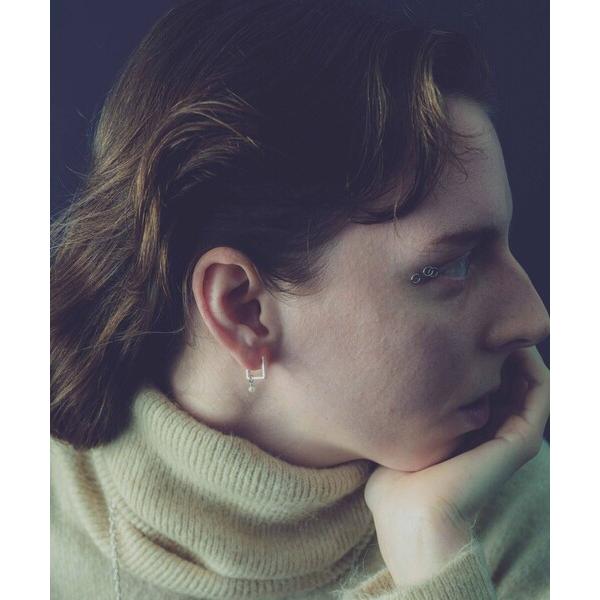 ZOZO問い合わせ番号:65712459ショップ:and cloud，アンドクラウドブランド:and cloud，アンドクラウド商品名:Pearl 2way Square Earring / Singleカテゴリ:アクセサリー>イヤリ...