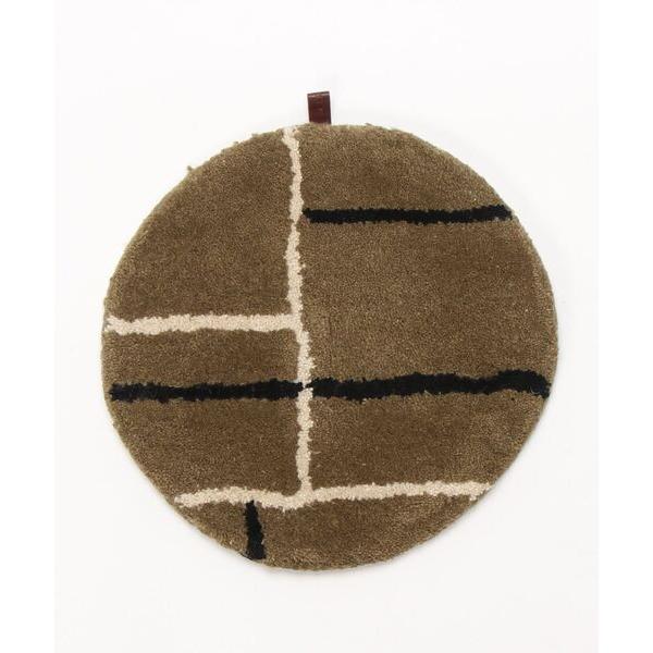 ZOZO問い合わせ番号:65713050ショップ:a.depeche，アデペシュブランド:a.depeche，アデペシュ商品名:pell wool chair pad saat  /　チェアパッドカテゴリ:インテリア>クッション/クッ...