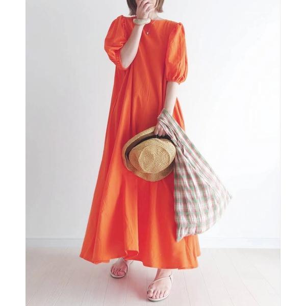 ZOZO問い合わせ番号:65713531ショップ:CORNERS，コーナーズブランド:CORNERS，コーナーズ商品名:CORNERS by yui　ボリュームスリーブバックリボンワンピースカテゴリ:ワンピース/ドレス>ワンピースブラ...