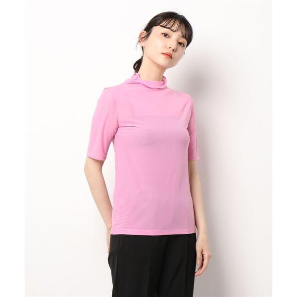 『タイムセール実施中』ZOZO問い合わせ番号:65782441ショップ:STYLEBLOCK，スタイルブロックブランド:STYLEBLOCK，スタイルブロック商品名:シアーフライスボトルネック5分袖トップスカテゴリ:トップス>Tシャツ...