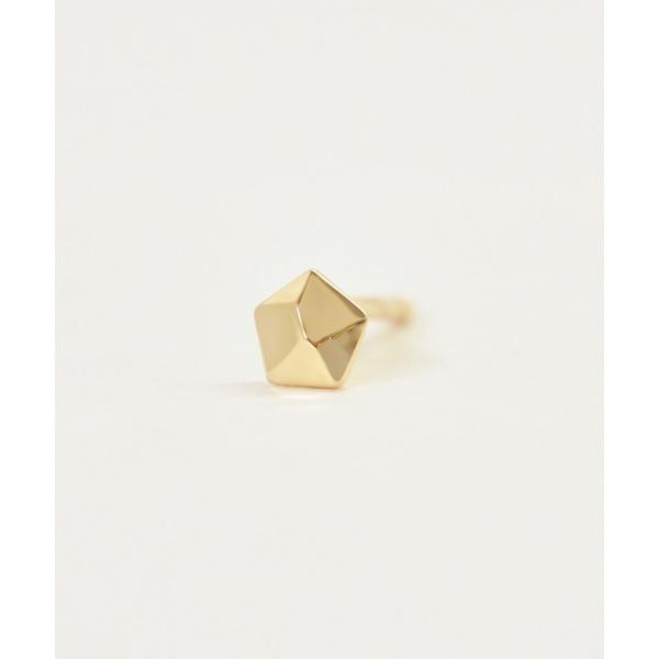 ※このアイテムは返品・交換対象外商品です。ZOZO問い合わせ番号:66112444ショップ:TAKE-UP，テイクアップブランド:TAKE-UP，テイクアップ商品名:[ セカンドピアス] K18五角形ハーフピアスカテゴリ:アクセサリー&gt...