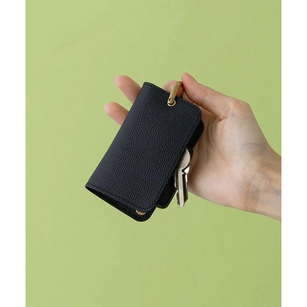 ZOZO問い合わせ番号:66178054ショップ:HIGHTIDE，ハイタイドブランド:HIGHTIDE，ハイタイド商品名:Grains de sable サーブル スマートキーケース キーリング キーホルダー 車 鍵入れ 二つ折りカテゴリ...