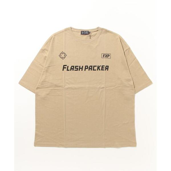 ZOZO問い合わせ番号:66181430ショップ:FUNALIVE，ファンアライブブランド:FLASH PACKER，フラッシュパッカー，FUNALIVE，ファンアライブ商品名:FLASH PACKER コットン・オーバーサイズTシャツカテ...