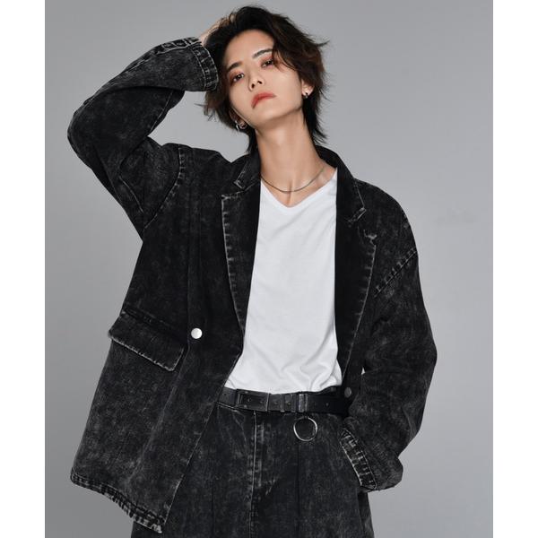 ZOZO問い合わせ番号:66247992ショップ:ADRER，アドラーブランド:ADRER，アドラー商品名:vintage make over tailored denim jacket / ヴィンテージメイクオーバーテーラードデニムジャケ...