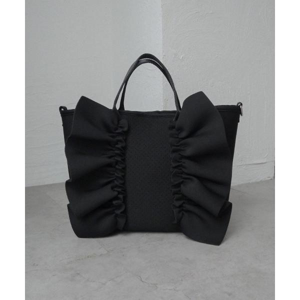 『タイムセール実施中』ZOZO問い合わせ番号:66282340ショップ:Dorry Doll，ドリードールブランド:CURI BISCUI，キュリ　ビスキュイ商品名:【CURIBISCUI】フリルデザイントートカテゴリ:バッグ>トート...