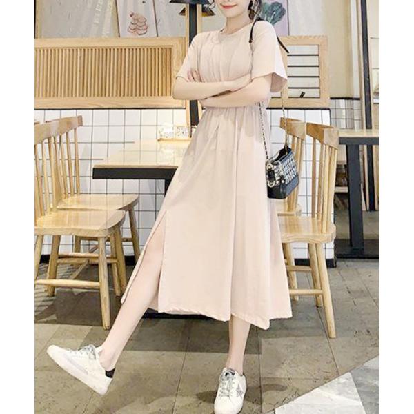 ZOZO問い合わせ番号:66312245ショップ:Amulet，アミュレットブランド:Amulet，アミュレット商品名:ウエストギャザーTシャツワンピースカテゴリ:ワンピース/ドレス>ワンピースブランド品番:vl-5711素材:綿80...