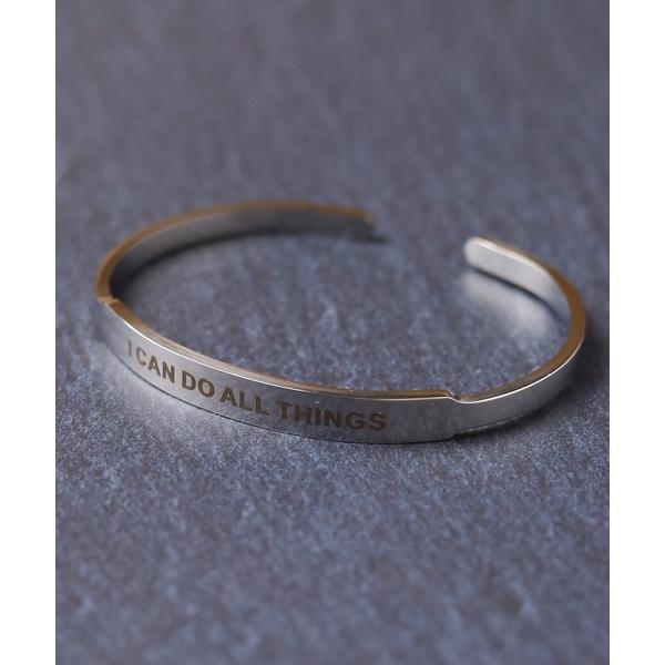 『タイムセール実施中』ZOZO問い合わせ番号:66349887ショップ:NO WAY，ノー ウェイブランド:NO WAY，ノーウェイ商品名:/I CAN DO ALL THINGS/メタルブレスカテゴリ:アクセサリー>バングル/リスト...