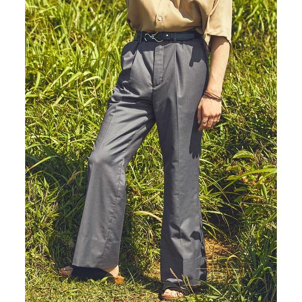 ZOZO問い合わせ番号:66414739ショップ:EMMA CLOTHES，エマ クローズブランド:NEILEN，ニーレン，EMMA CLOTHES，エマクローズ商品名:Wide Flare 1tuck slacks/ワイドフレアワンタック...