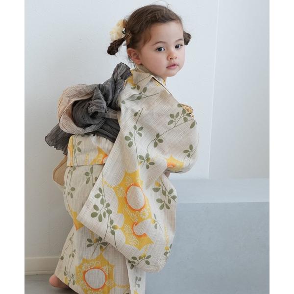 ZOZO問い合わせ番号:66514385ショップ:utatane，ウタタネブランド:utatane，ウタタネ商品名:キッズ浴衣3点セット 女の子 utatane×注染工房 kids 日本製注染カテゴリ:水着/着物・浴衣>浴衣ブランド品...