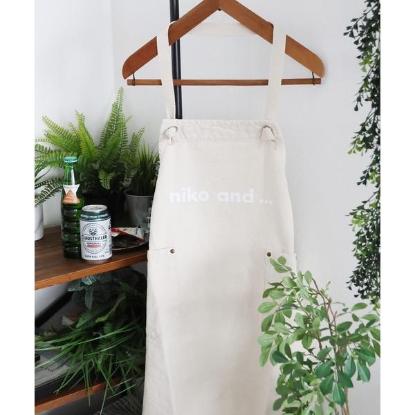 ZOZO問い合わせ番号:66714731ショップ:niko and...，ニコアンドブランド:niko and...，ニコアンド商品名:オリジナルニコロゴエプロン2カテゴリ:食器/キッチン>エプロンブランド品番:295105素材:【ホ...