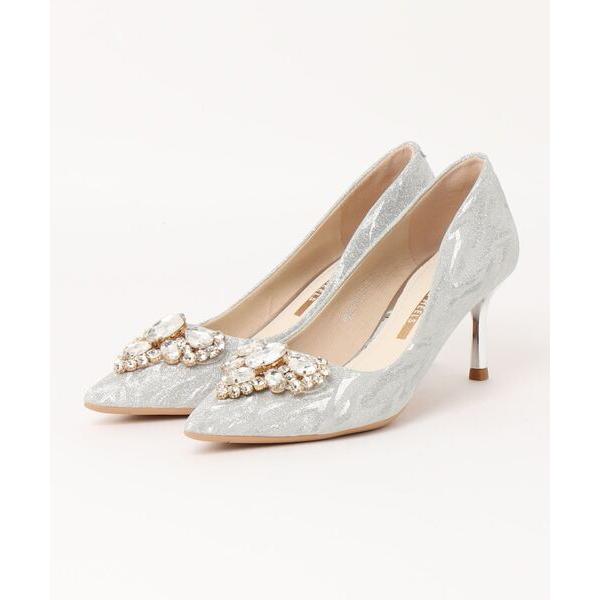 『セール実施中』ZOZO問い合わせ番号:66717167ショップ:aimoha，アイモハブランド:Jasmine Grandiflorum，ジャスミングランディフローラム商品名:【Jasmine】ビジューハイヒールパンプス ヒール6cmカテ...