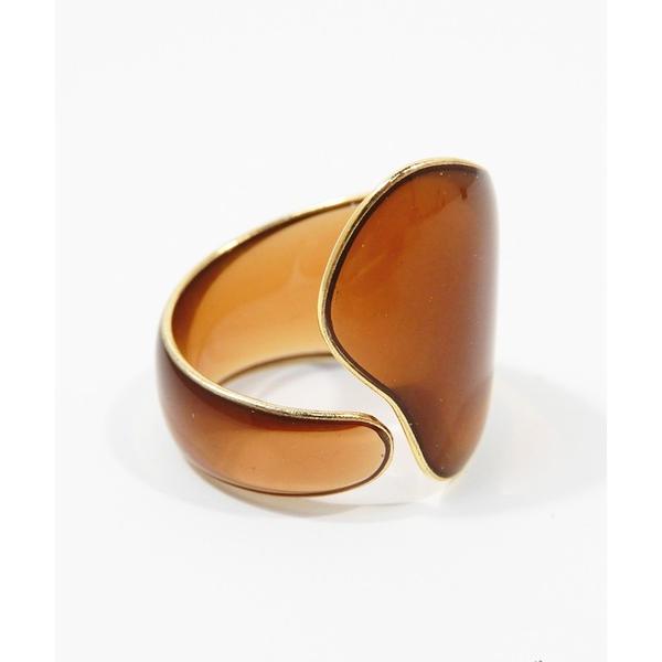 ZOZO問い合わせ番号:66783943ショップ:COMMON WARE，コモンウェアブランド:The Rule，ザルール商品名:The Rule ザルール：Through wide open ring：クリアカラー　ワイドオープンリングカ...