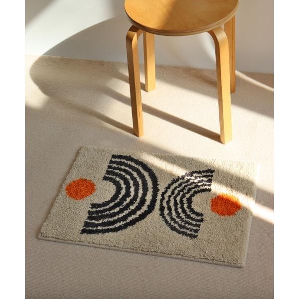 ZOZO問い合わせ番号:66785425ショップ:MANGROVE，マングローブブランド:Made in I，メイドインアイ，MANGROVE，マングローブ商品名:北欧モダンバスマット＆ラグカテゴリ:インテリア>ラグ/マットブランド品...