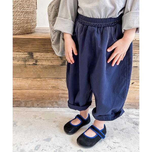 『タイムセール実施中』ZOZO問い合わせ番号:66836411ショップ:aimoha，アイモハブランド:aimoha，アイモハ商品名:aimoha-KIDS- 子供服飾りステッチテーパードパンツカテゴリ:パンツ>チノパンツブランド品番...