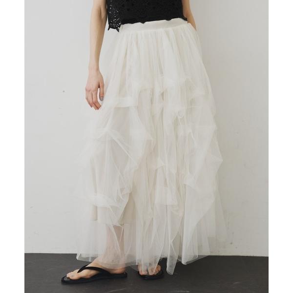 ZOZO問い合わせ番号:66852093ショップ:19 roots studio，ナインティーン ルーツ スタジオブランド:LA BELLE ETUDE，ラベルエチュード商品名:Carrie(ボリュームチュールスカート)カテゴリ:スカート&...