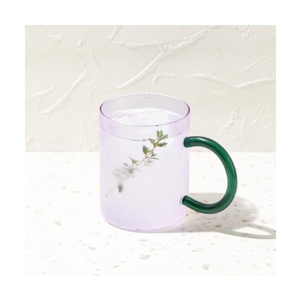 『セール実施中』ZOZO問い合わせ番号:66885845ショップ:Francfranc，フランフランブランド:Francfranc，フランフラン商品名:バイカラー 耐熱グラスマグ パープルカテゴリ:食器/キッチン>グラス/マグカップ/...