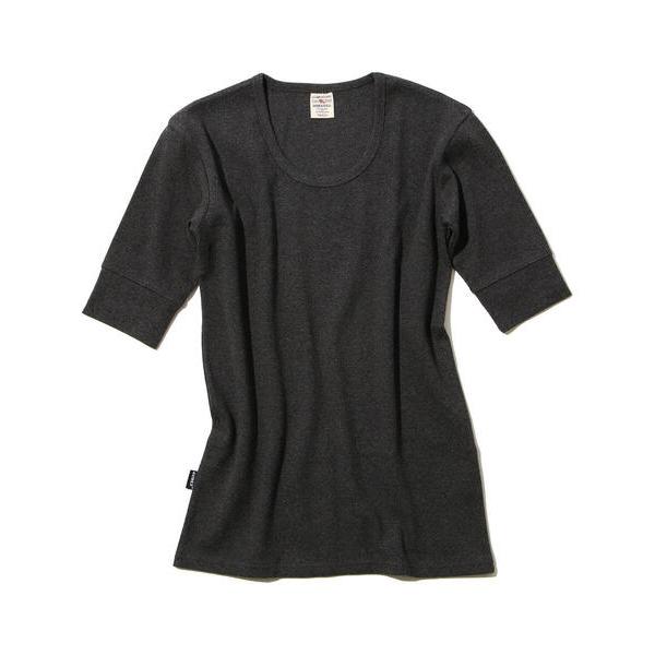 ZOZO問い合わせ番号:66984963ショップ:AVIREX WOMAN，アヴィレックス ウーマンブランド:AVIREX，アヴィレックス商品名:【DAILY】デイリー 五分袖 Uネック Tシャツ/HALF SLEEVE U-NECK T-...