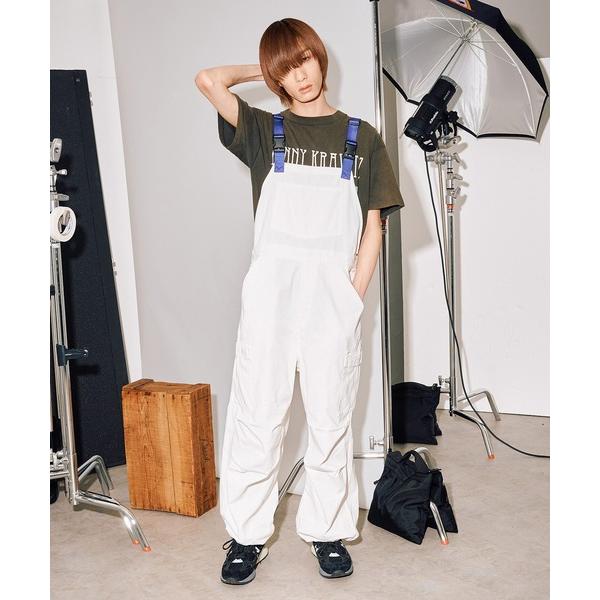 ZOZO問い合わせ番号:66989274ショップ:EDWIN，エドウインブランド:EDWIN，エドウィン商品名:EDWIN エドウィン WEB限定【ユニセックス】 EDWIN STEPMARK バルーンオーバーオール サロペット ビブ カー...