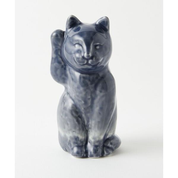 ZOZO問い合わせ番号:66989601ショップ:UNITED ARROWS，ユナイテッドアローズブランド:LOEFF，ロエフ商品名:＜井上祐希 for LOEFF＞灰青 招き猫6号カテゴリ:インテリア>インテリア雑貨ブランド品番:8...