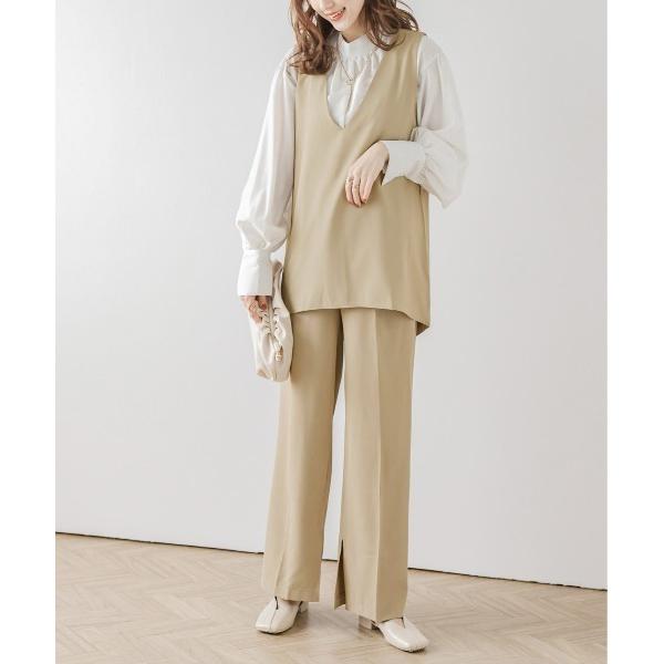 『タイムセール実施中』ZOZO問い合わせ番号:67023260ショップ:SUGAR BISKET，シュガービスケットブランド:La-gemme，ラジェム商品名:Vネックセットアップカテゴリ:ジャケット/アウター>セットアップブランド品...