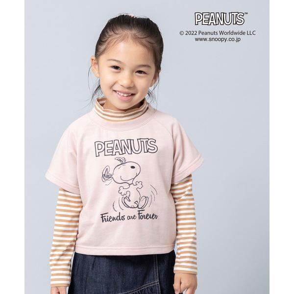 『セール実施中』ZOZO問い合わせ番号:67120050ショップ:KP，ケーピーブランド:PEANUTS，ピーナッツ，trois lapins kp，トロワラパンケーピー商品名:【WEB限定カラーあり】PEANUTS ミニ裏毛半袖トレーナー...