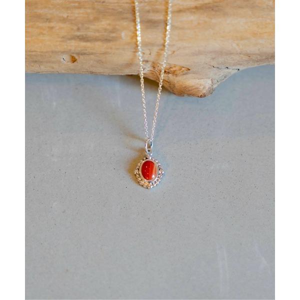 ZOZO問い合わせ番号:67122253ショップ:composite，コンポジットブランド:SENTI，センティ商品名:STONE CHARM NEカテゴリ:アクセサリー>ネックレスブランド品番:4037素材:SILVER925　ター...