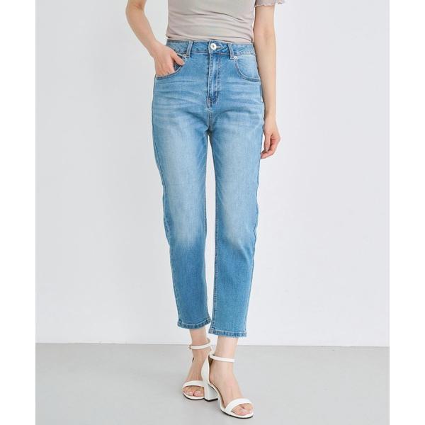 『タイムセール実施中』ZOZO問い合わせ番号:67125082ショップ:Auntie Rosa，アンティローザブランド:attiree，アティレー商品名:【再入荷！!】【XS〜4Lサイズ展開】大人気ハイウエスト テーパード クロップ デニム...