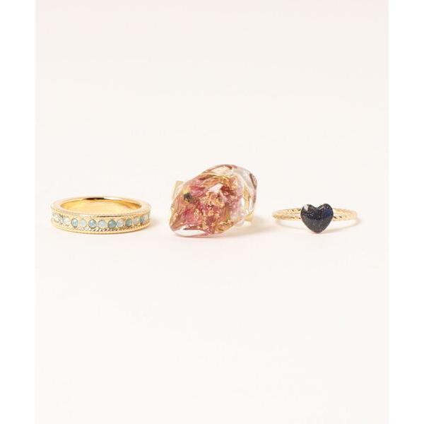 ZOZO問い合わせ番号:67193485ショップ:TONE，トーンブランド:tone，トーン商品名:【LIONS＆WAITER】ハートのリングセットカテゴリ:アクセサリー>リングブランド品番:20220606ｗ素材:メタル　樹脂　ドラ...