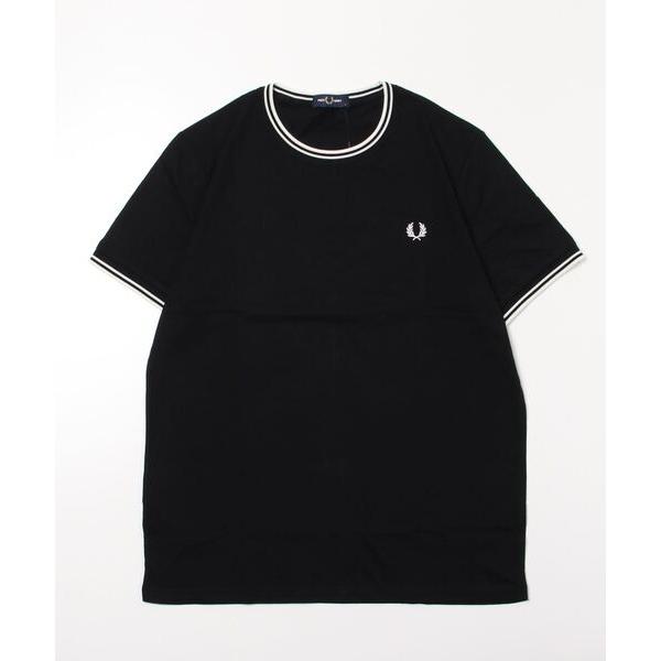 ZOZO問い合わせ番号:67227523ショップ:BILLY'S ENT，ビリーズ エンターブランド:FRED PERRY，フレッドペリー商品名:TWIN TIPPED T-SHIRT　M1588 102_BLACKカテゴリ:トップス&gt...