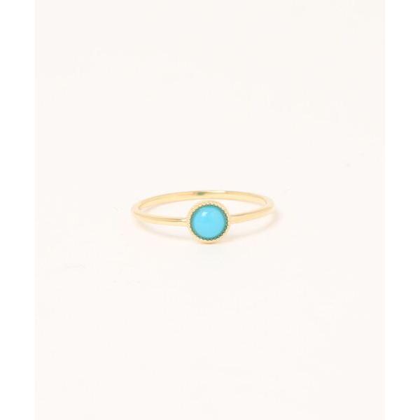 ZOZO問い合わせ番号:67259691ショップ:con affetto，コンアフェットブランド:con affetto(original)，コン アフェット商品名:K18トルコ石リングカテゴリ:アクセサリー>リングブランド品番:RC...