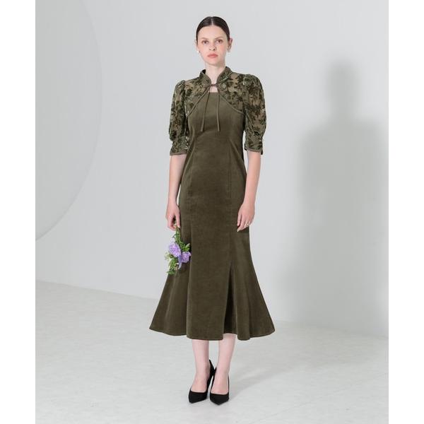 『セール実施中』ZOZO問い合わせ番号:67358025ショップ:Leja，レジャブランド:Leja，レジャ商品名:【LEJA】花柄ボレロマーメイドワンピースセットアップロングワンピースドレス 2点セット 美脚効果 結婚式 パーティードレス...