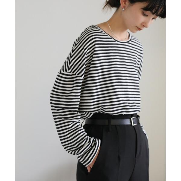 『タイムセール実施中』ZOZO問い合わせ番号:67359093ショップ:select MOCA，セレクトモカブランド:select MOCA，セレクトモカ商品名:【ZOZO限定】シンプルボーダーロングTシャツカテゴリ:トップス>Tシャ...