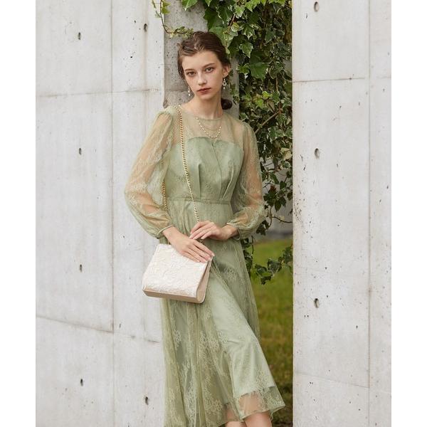 『タイムセール実施中』ZOZO問い合わせ番号:67395361ショップ:Dorry Doll，ドリードールブランド:Dorry Doll，ドリードール商品名:ビスチェ風トップス総レースワンピースパーティードレスカテゴリ:ワンピース/ドレス&...