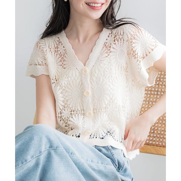 ZOZO問い合わせ番号:67395491ショップ:coca，コカブランド:coca（coca），コカ商品名:＼26ss 新色追加／ クロップド丈クロシェカーディガンカテゴリ:トップス>カーディガン/ボレロブランド品番:06-22050...