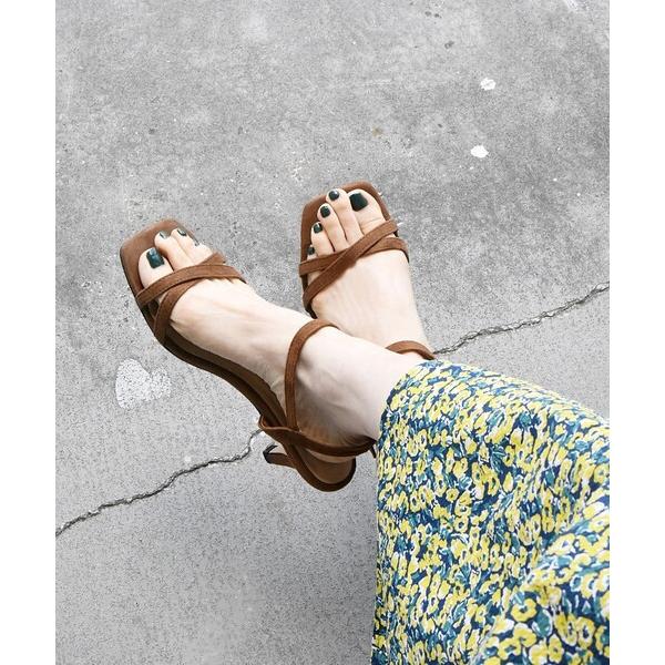 ZOZO問い合わせ番号:67426395ショップ:SHIPS for women，シップス フォー ウィメンブランド:SHIPS any，シップス エニィ，SHIPS，シップス商品名:SHIPS any: クロス ストラップ サンダルカテゴ...