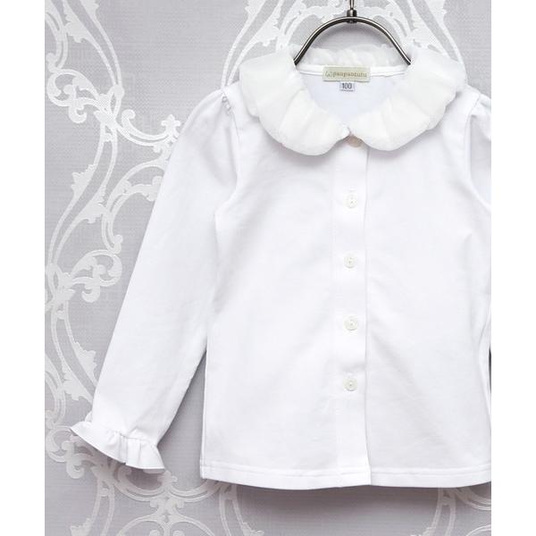 ZOZO問い合わせ番号:67427442ショップ:panpantutu，パンパンチュチュブランド:panpantutu，パンパンチュチュ商品名:ふんわりえりのブラウス(140・150cm)カテゴリ:トップス>シャツ/ブラウスブランド品...